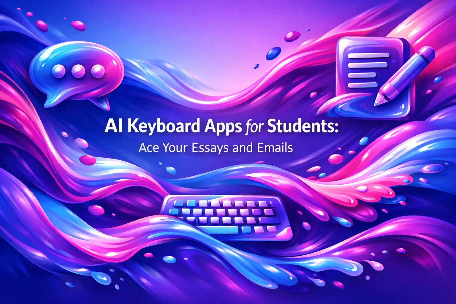 AI Keyboard Apps for Students: Ace Your Essays and Emails