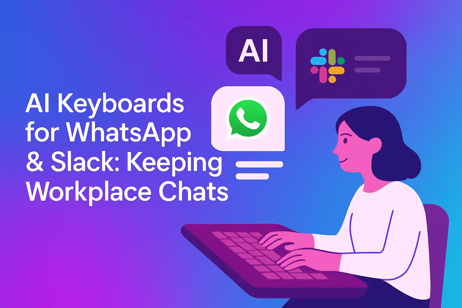 AI Keyboards for WhatsApp & Slack: Keeping Workplace Chats Professional