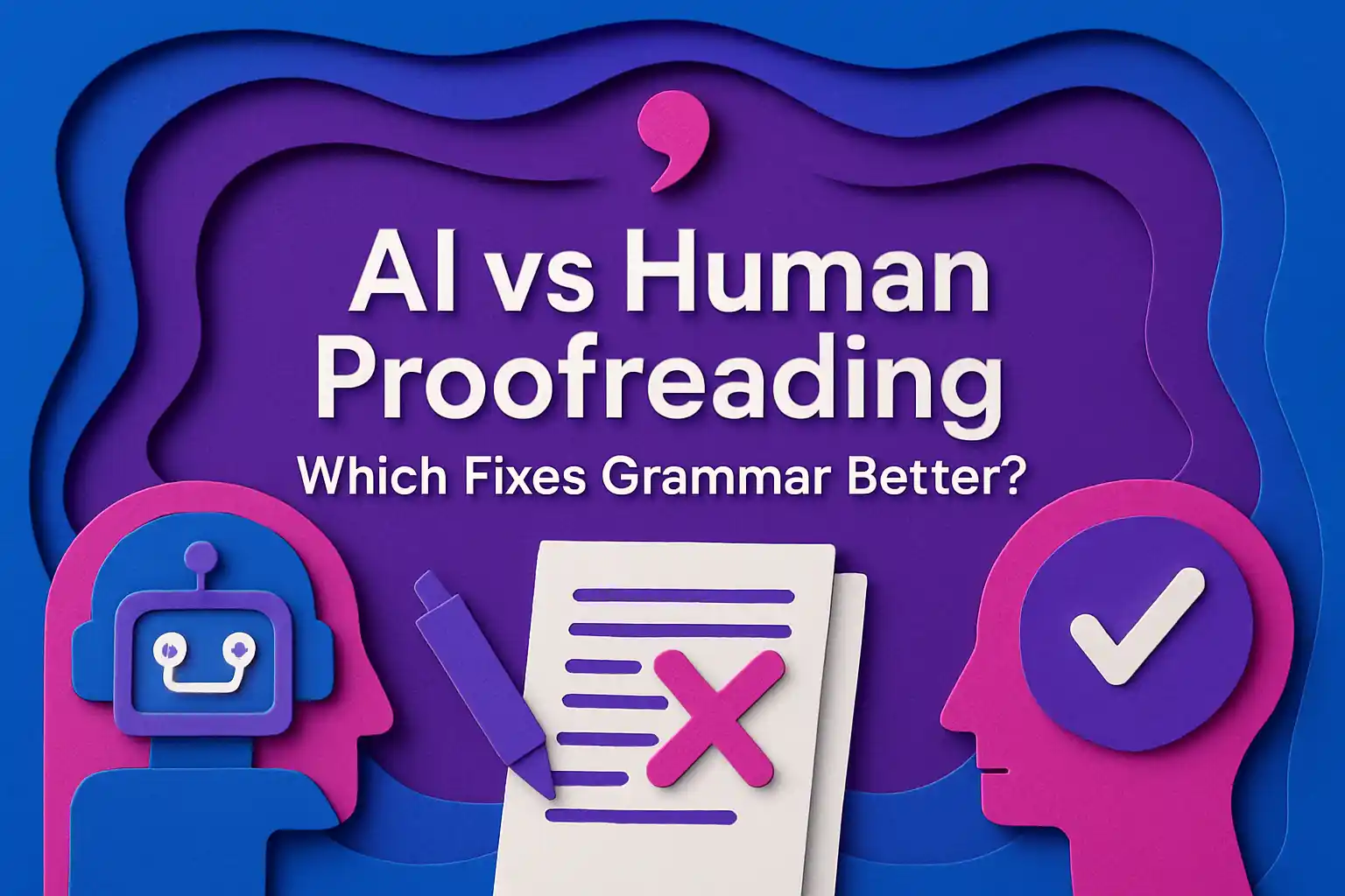 AI vs Human Proofreading: Which Fixes Grammar Better?