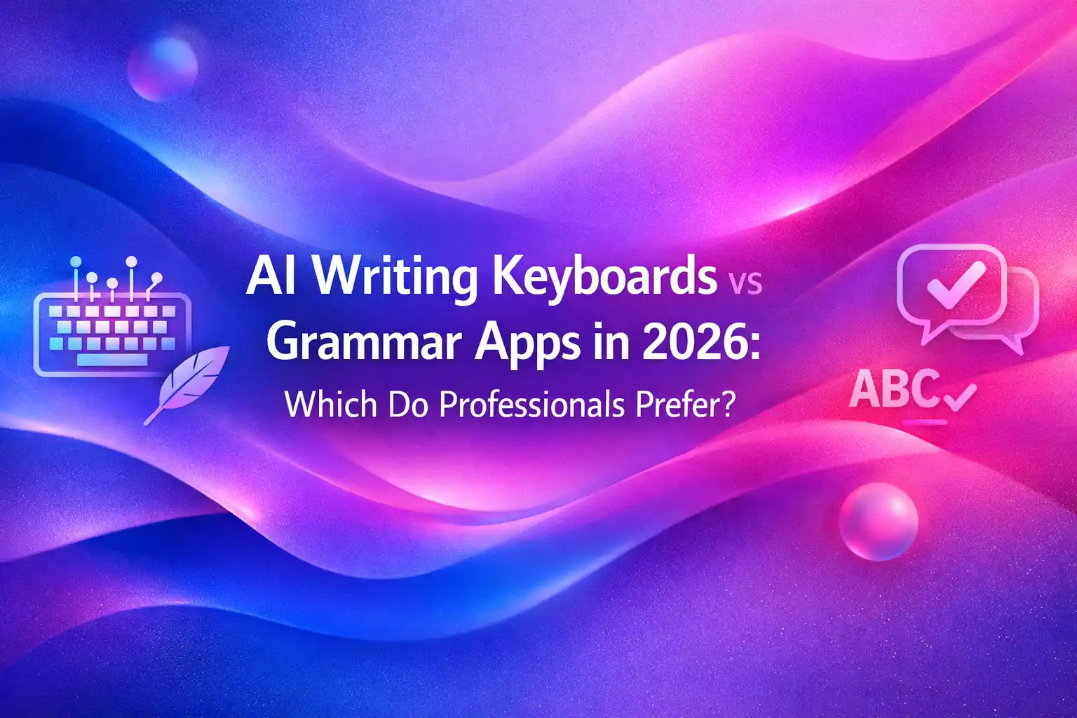 AI Writing Keyboards vs Grammar Apps in 2026: Which Do Professionals ...