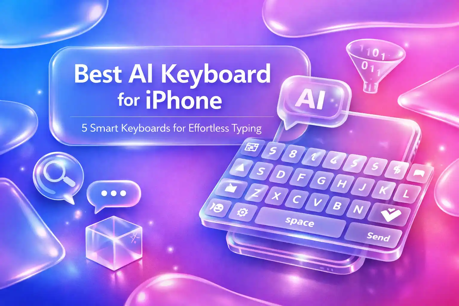 Best AI Keyboard for iPhone: 5 Smart Keyboards for Effortless Typing