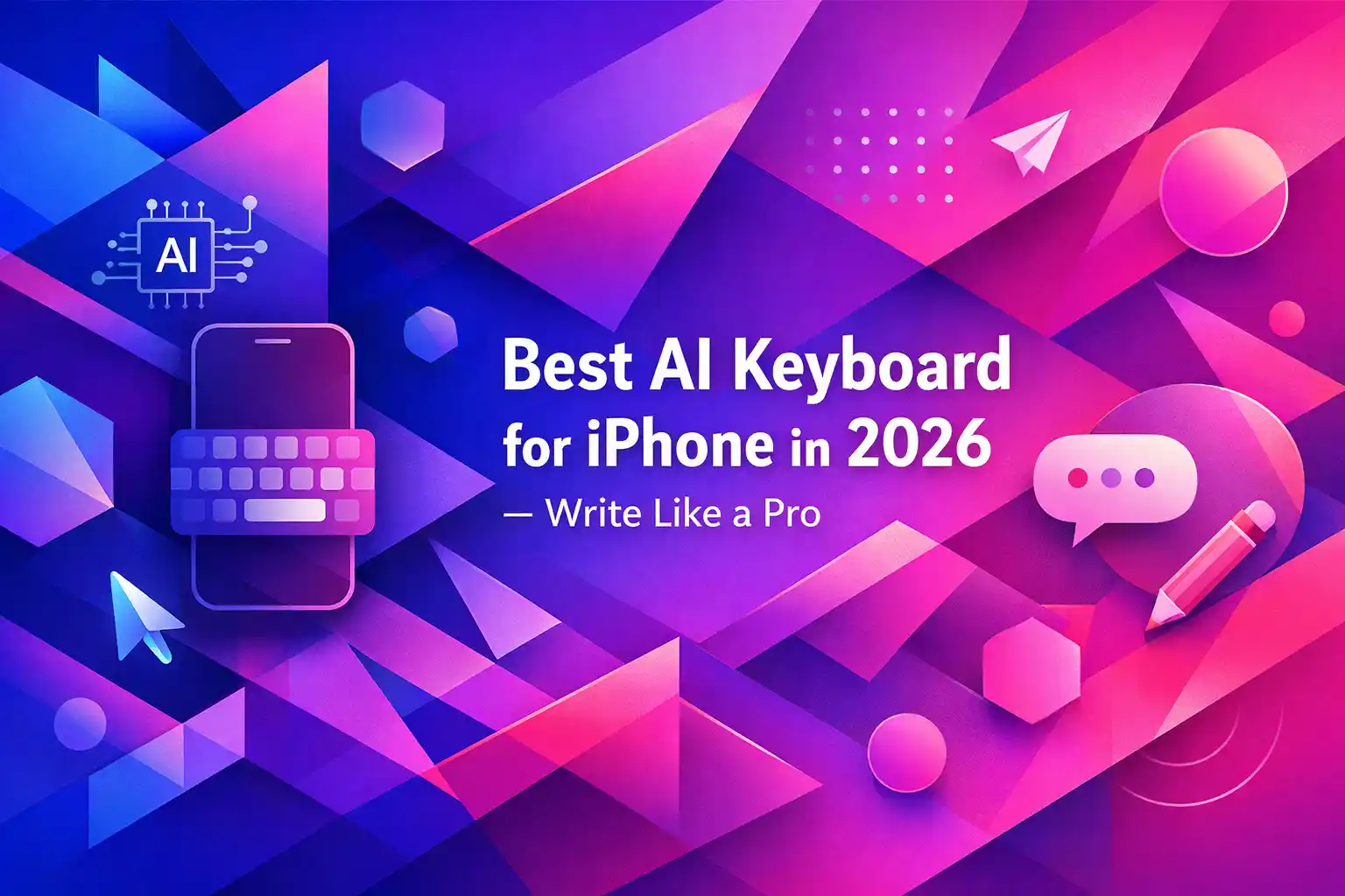 Best AI Keyboard for iPhone in 2025 – Write Like a Pro