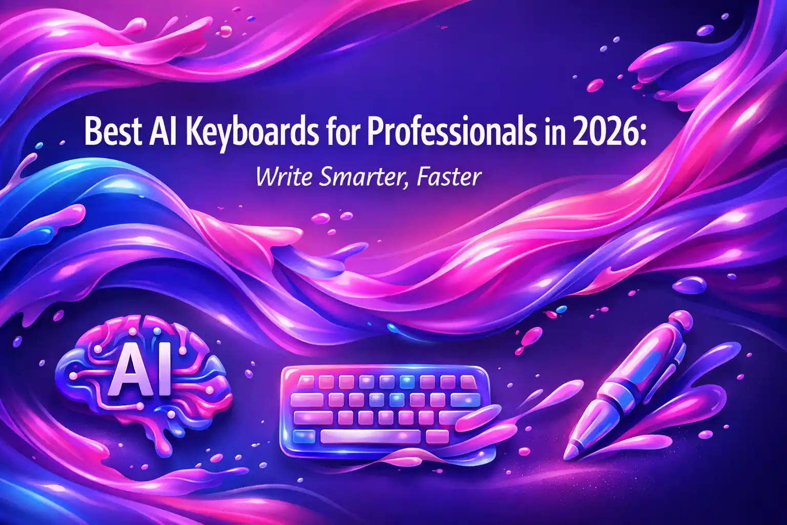 Best AI Keyboards for Professionals in 2025: Write Smarter, Faster