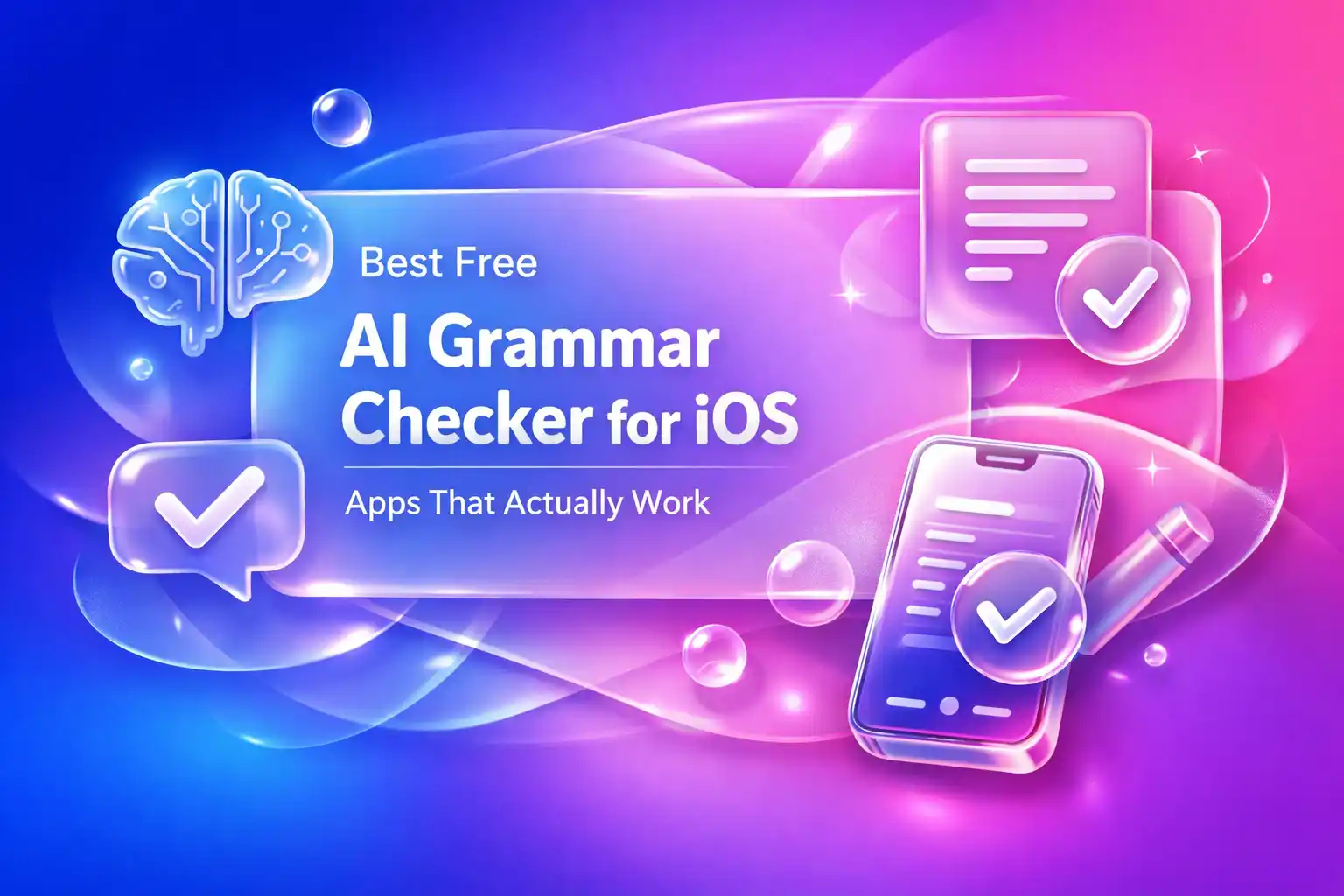 Best Free AI Grammar Checker for iOS: Apps That Actually Work