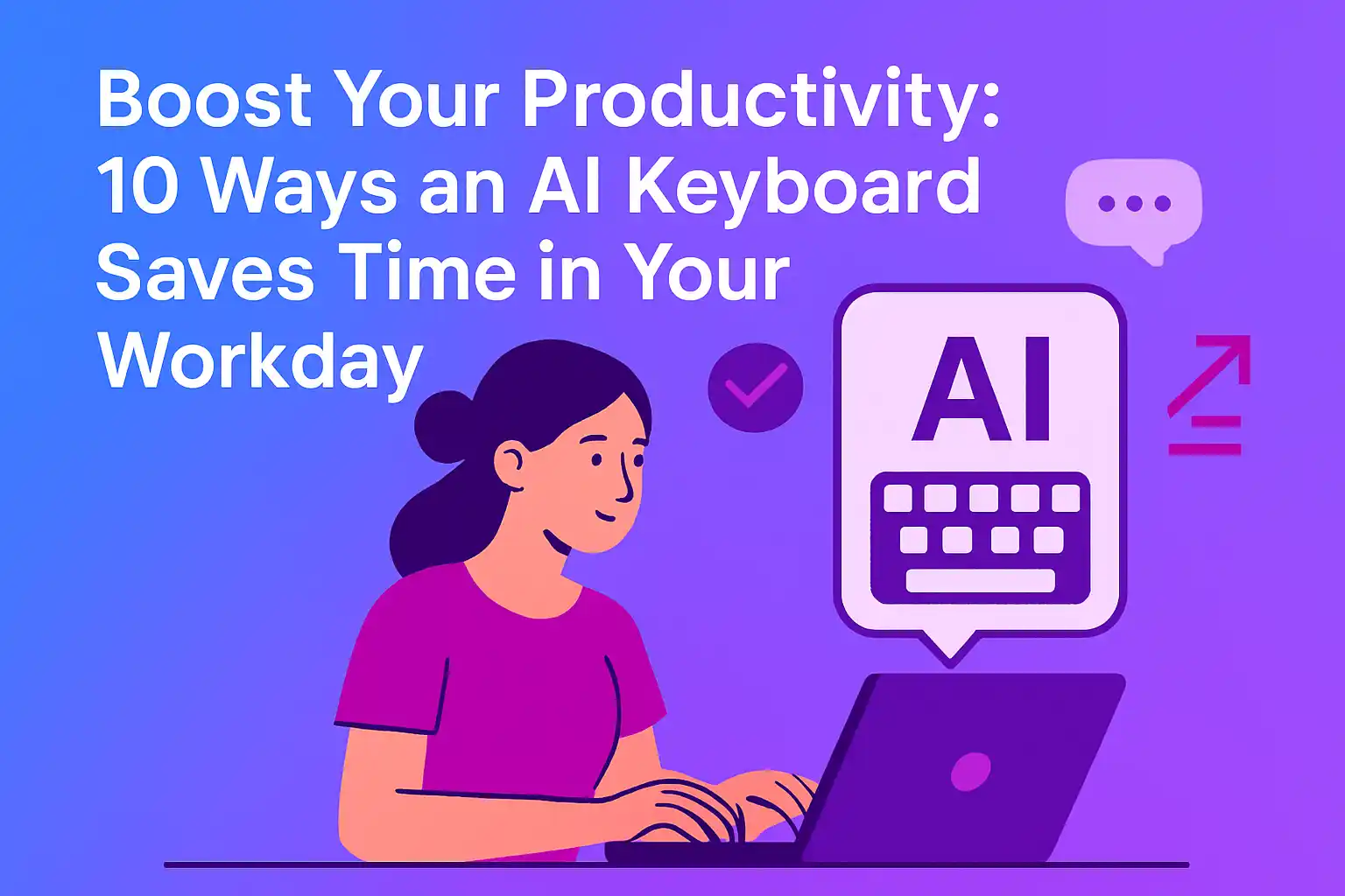 Boost Your Productivity: 10 Ways an AI Keyboard Saves Time in Your Workday