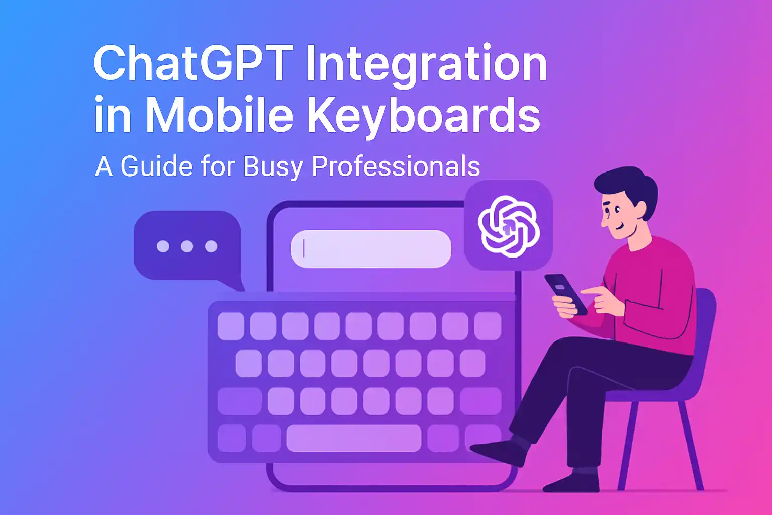 ChatGPT Integration in Mobile Keyboards: A Guide for Busy Professionals
