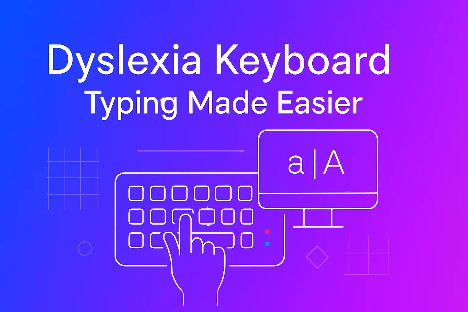 Dyslexia Keyboard: Typing Made Easier - AI-Powered Typing Support
