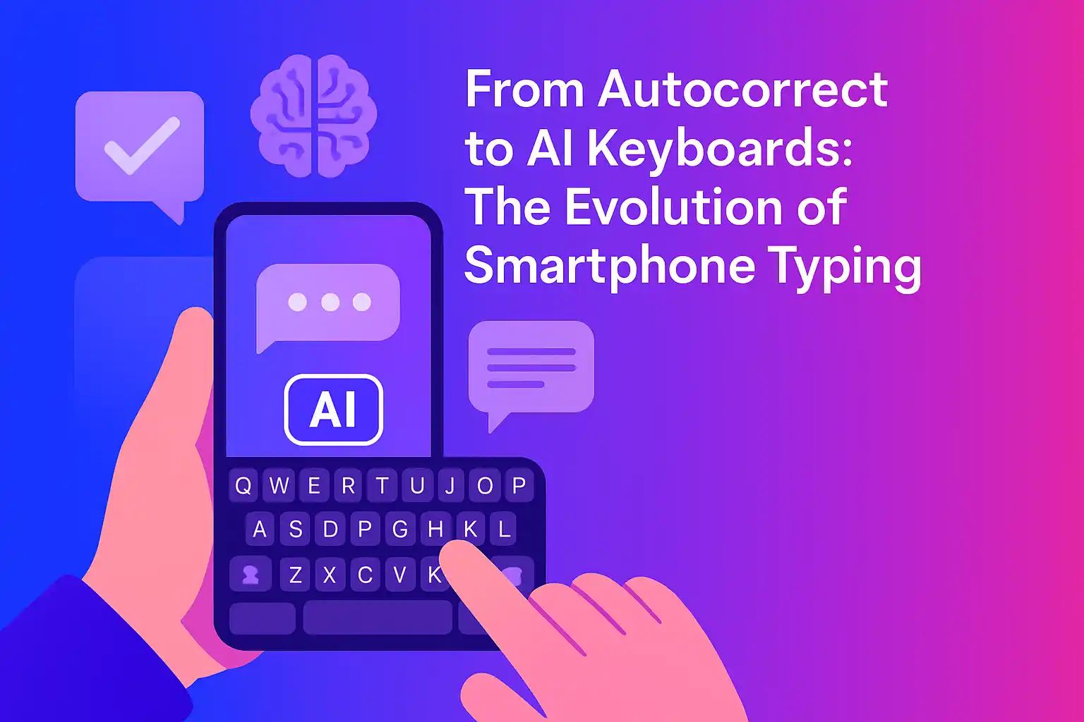 From Autocorrect to AI Keyboards: The Evolution of Smartphone Typing