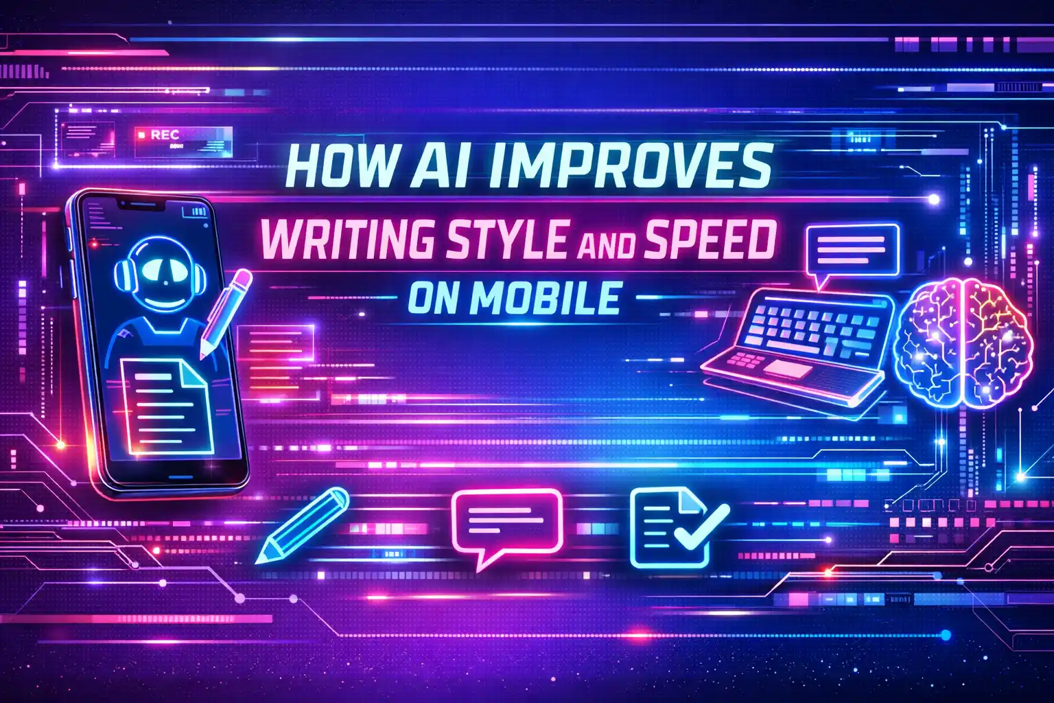 How AI Improves Writing Style and Speed on Mobile
