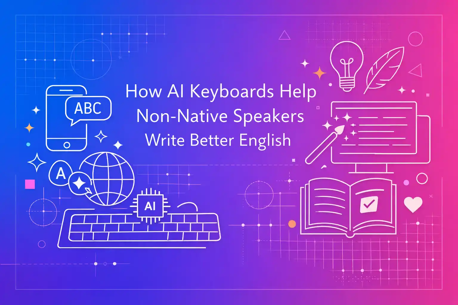 How AI Keyboards Help Non-Native Speakers Write Better English
