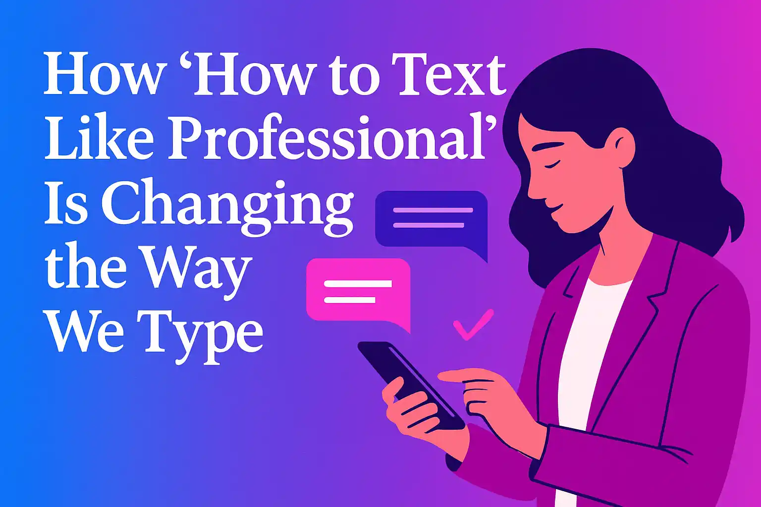 How How to Text Like Professional Is Changing the Way We Type