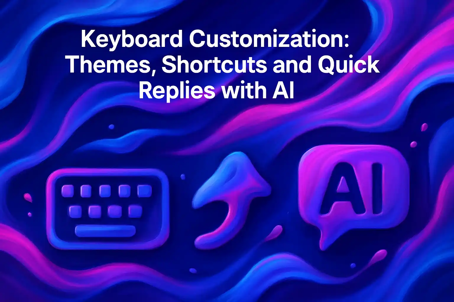 Keyboard Customization: Themes, Shortcuts and Quick Replies with AI