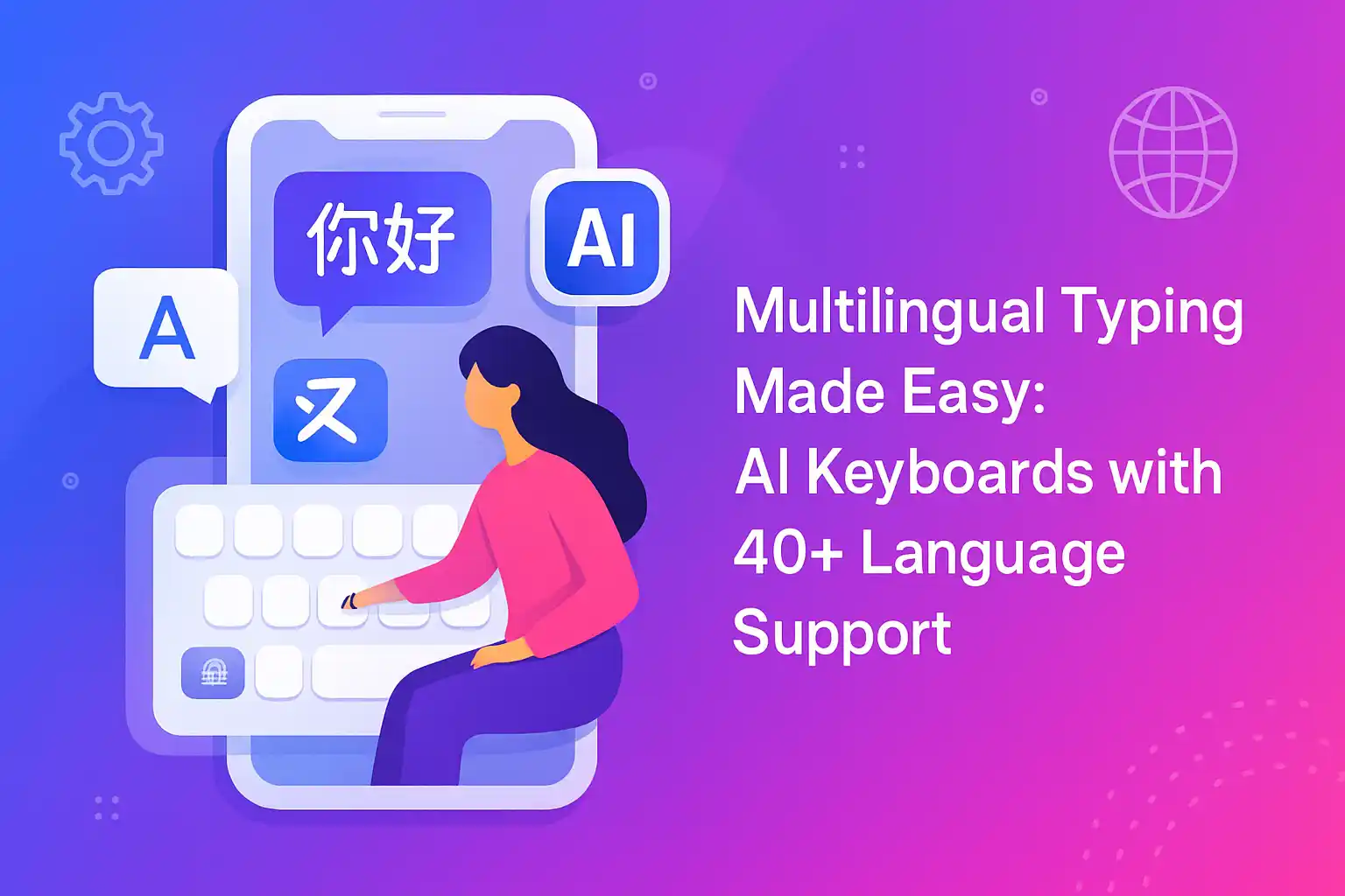 Multilingual Typing Made Easy AI Keyboards with 40+ Language Support