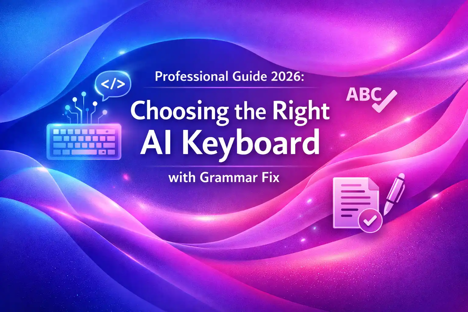Professional Guide 2025: Choosing the Right AI Keyboard with Grammar Fix