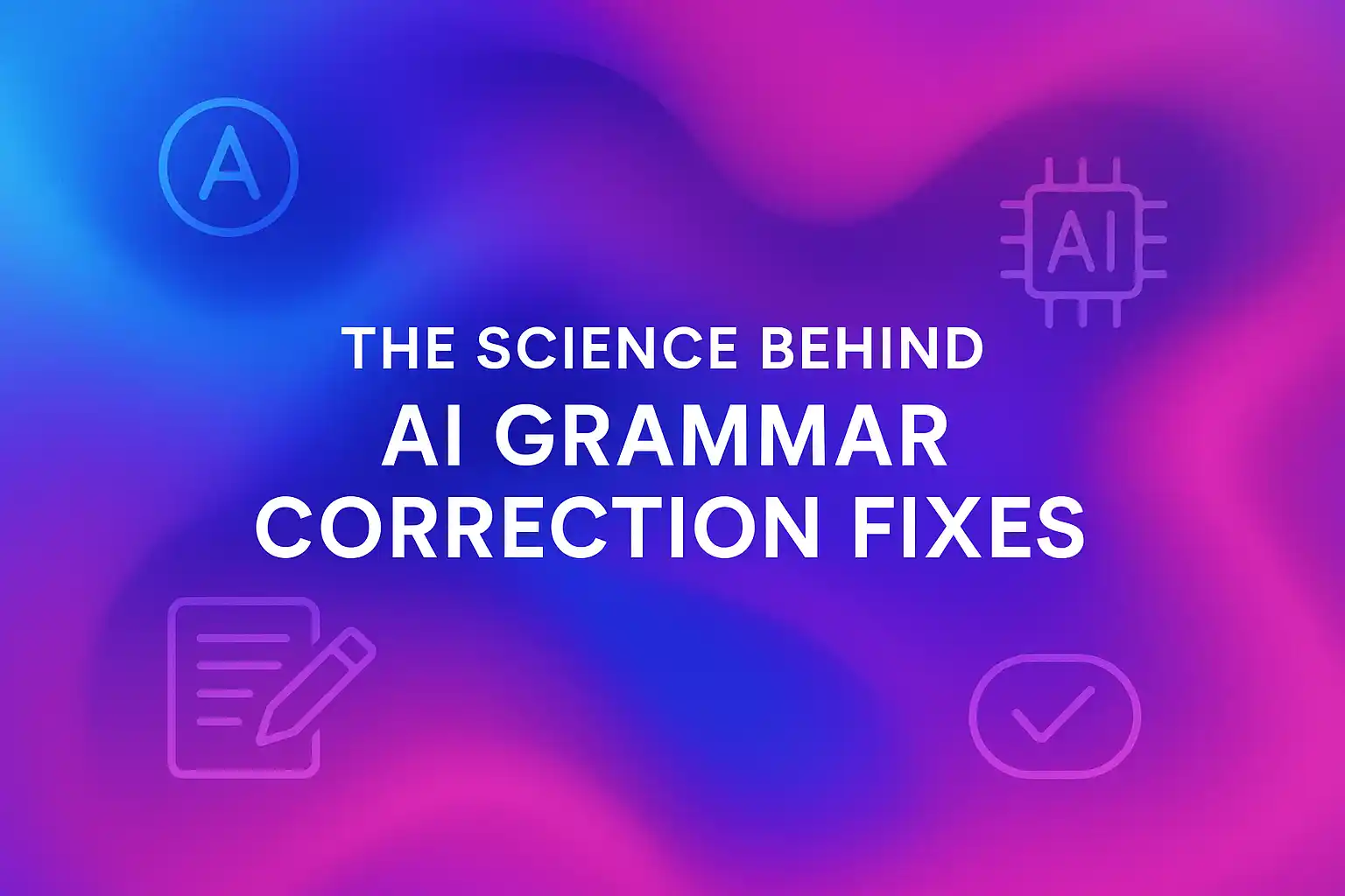 The Science Behind AI Grammar Correction Fixes | CleverType