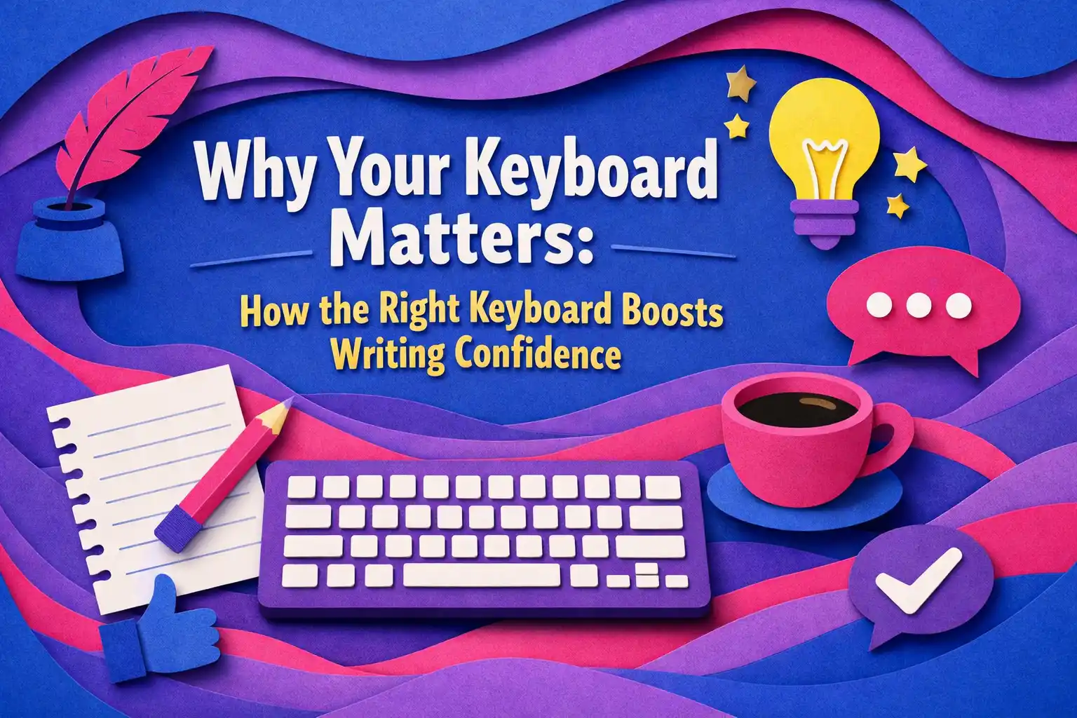 Why Your Keyboard Matters: How the Right Keyboard Boosts Writing Confidence